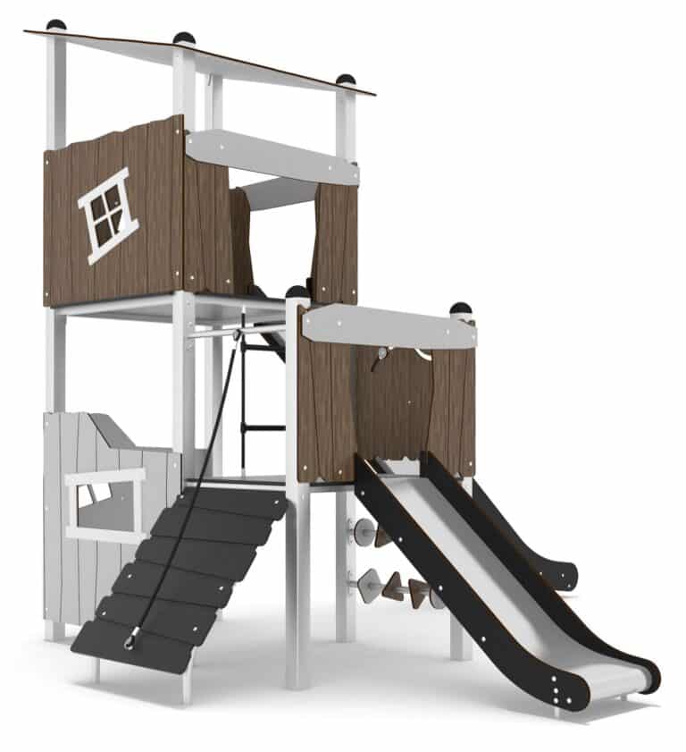 CR0303 (rvs) | Panelen: hpl - Hercules Speeltoestellen