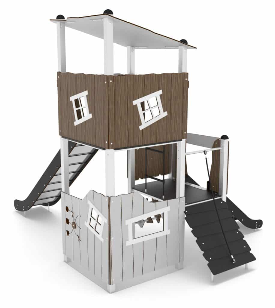 CR0303 (rvs) | Panelen: hpl - Hercules Speeltoestellen